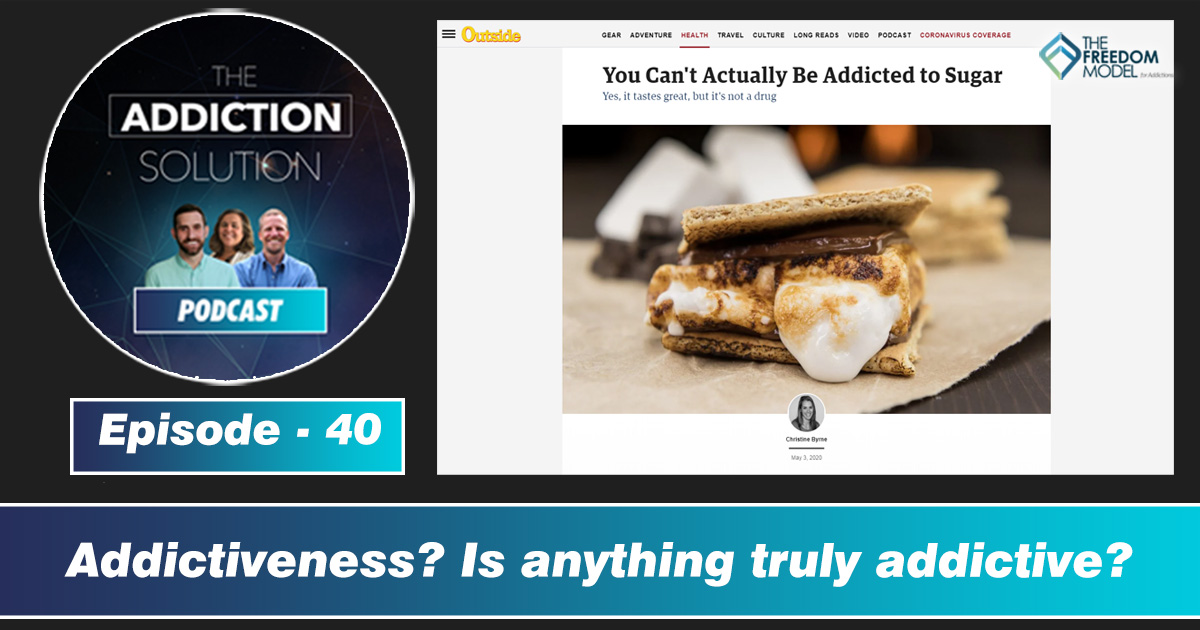 Addictiveness? Is anything truly addictive?